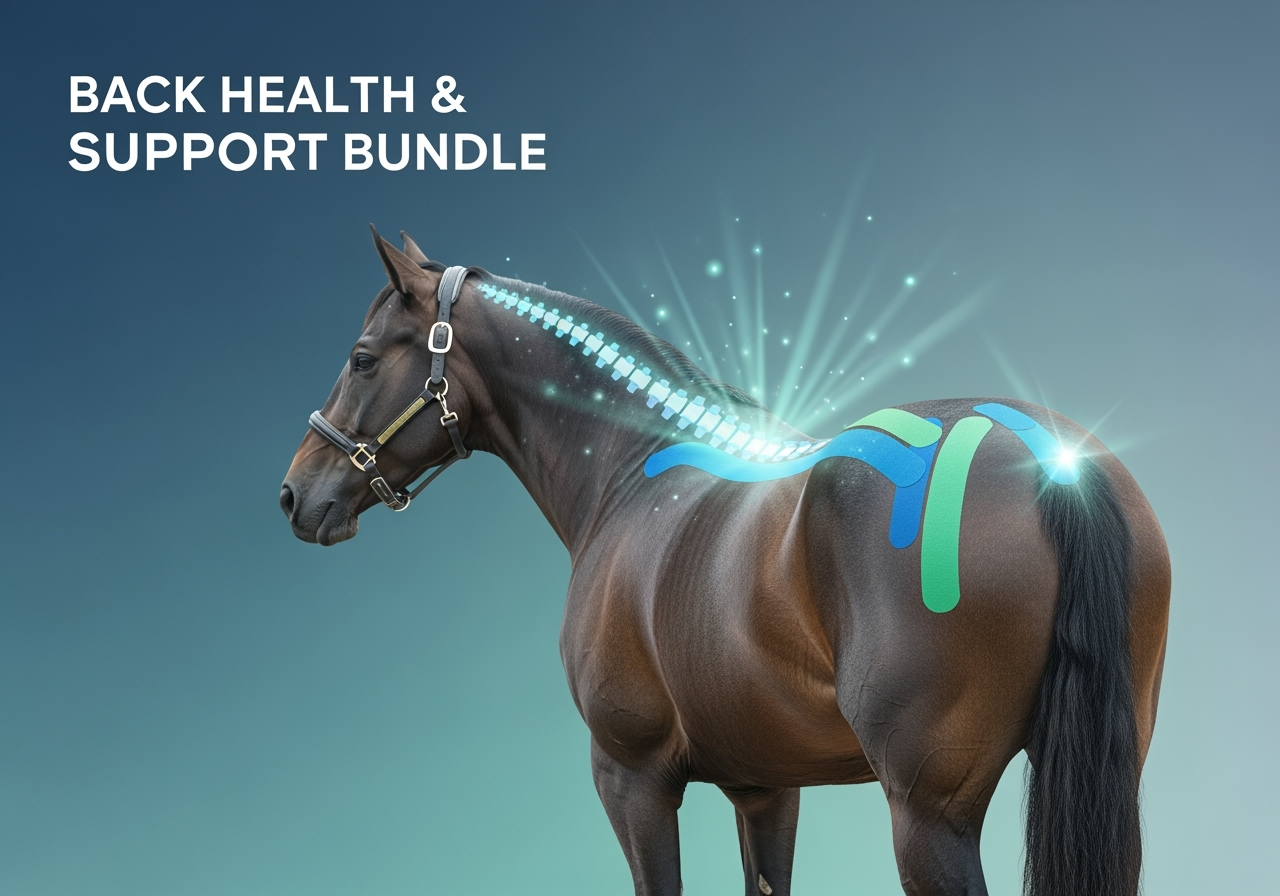 Back Pain & Spinal Support Protocol for Horses – Sacroiliac, Kissing S ...
